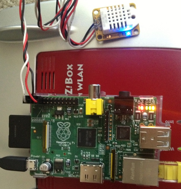 Raspberry Pi Temperature and Humidity Project Construction · Mark Wolfe's Blog